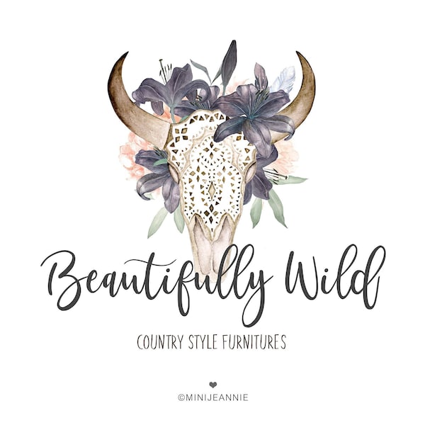 Boho Logo - Etsy