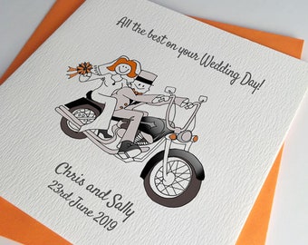 Motorcycle wedding | Etsy