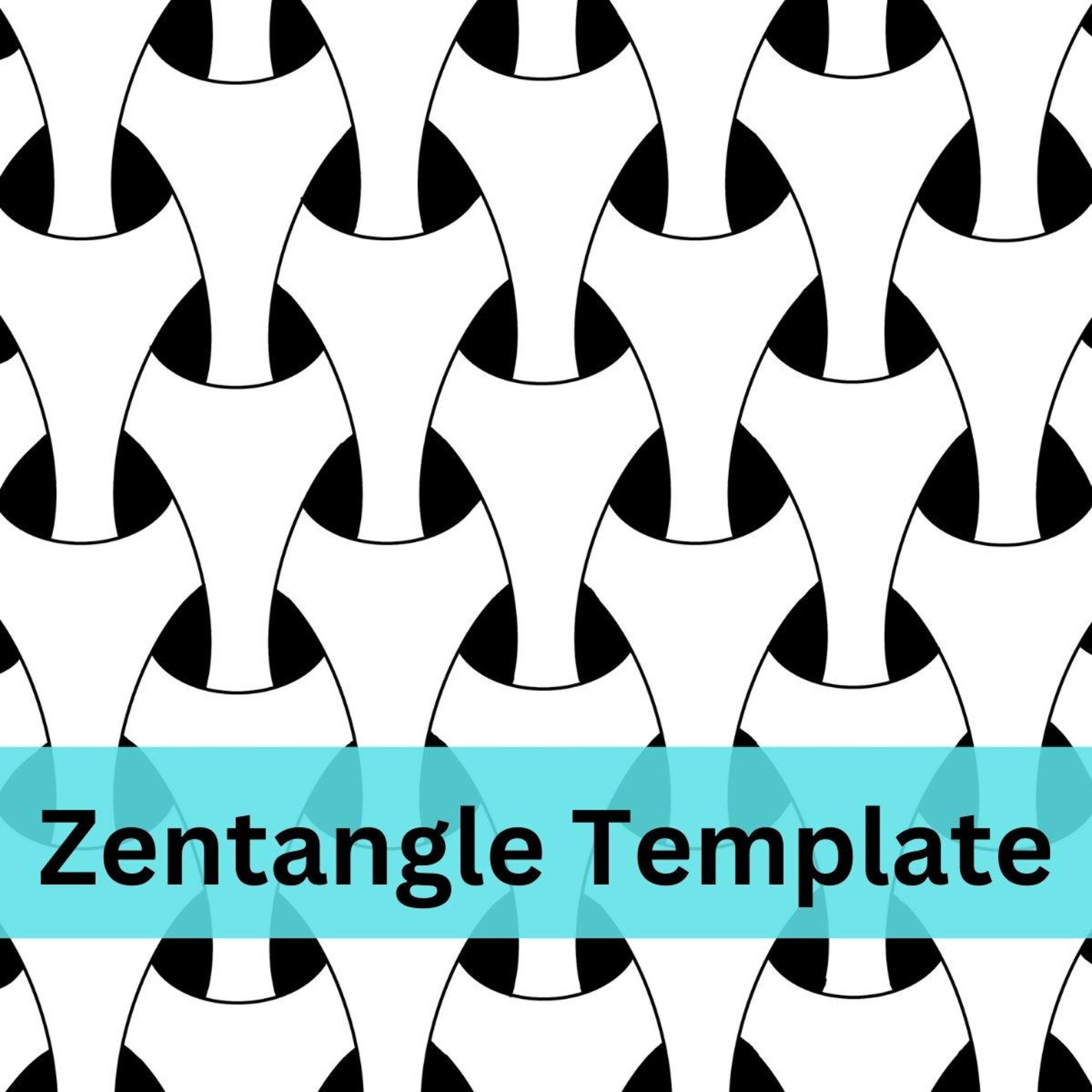 Interlocking Y Zentangle Pattern, Zen Doodle Pattern, Creative ...