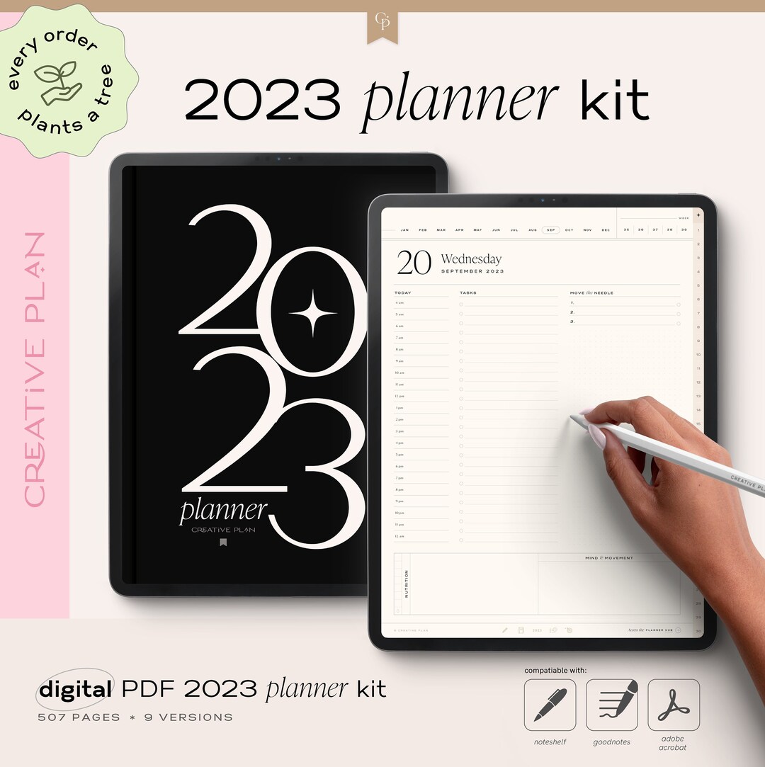 2023 Planner 2023 Digital Planner 2023 Planning Kit 2023 - Etsy