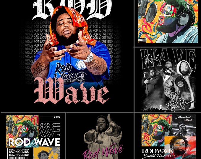 Rod Wave Png Bundle, Rod Wave Nostalgia Svg, Rod Wave Png Digital ...