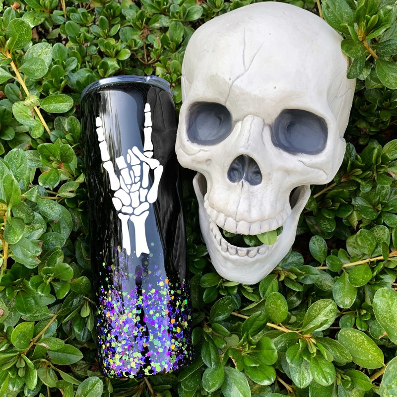 Glitter Skeletons - Etsy