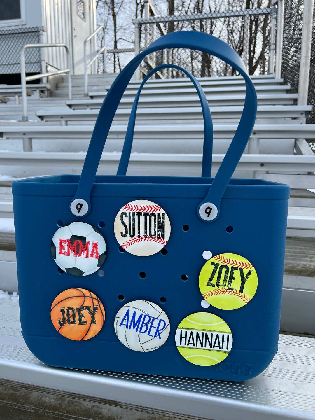 Baseball Tag Baseball Mom Bag Tag Coaches Gift Bogg Bag Tag Custom Bag ...