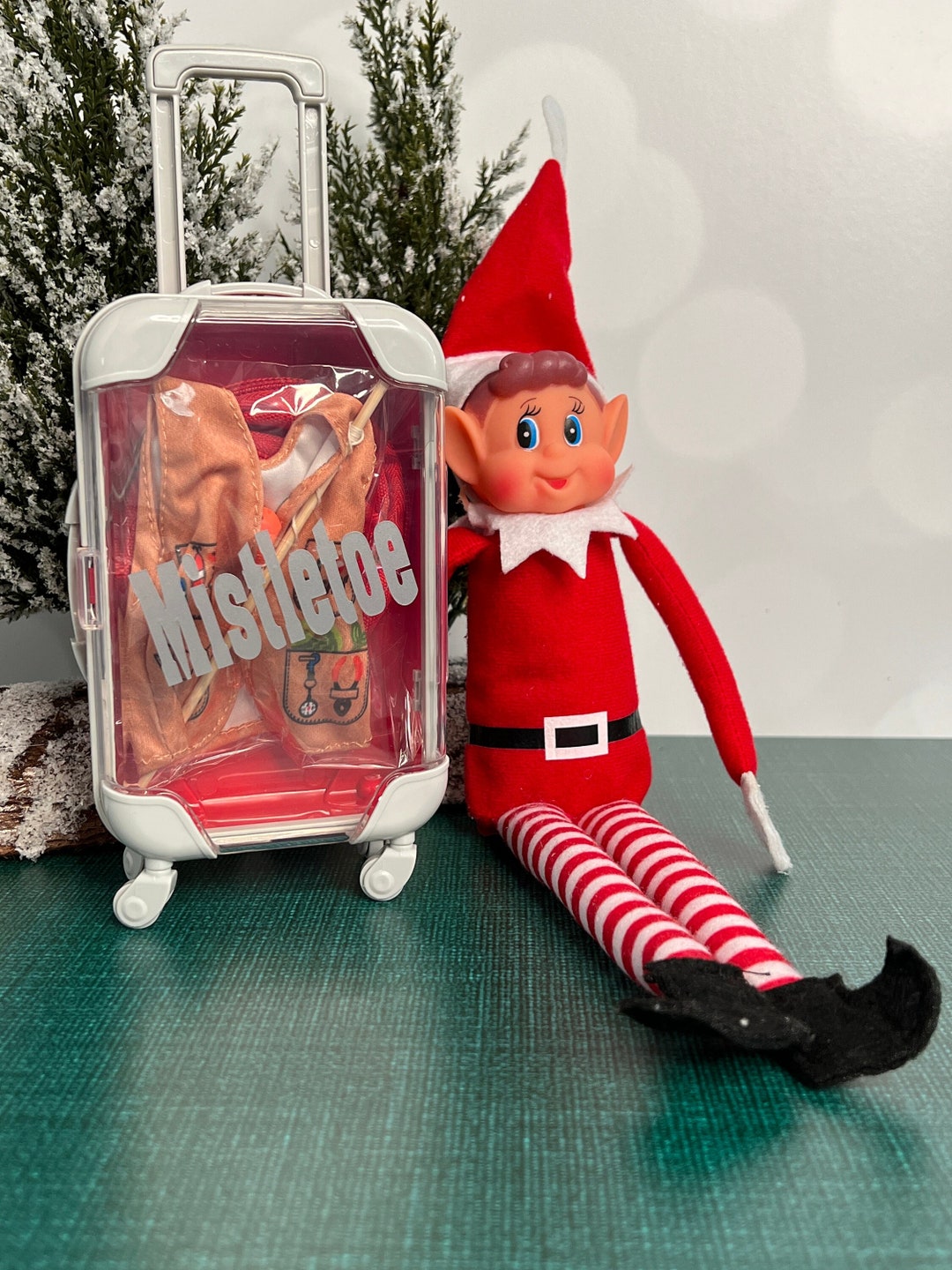 Elf Suitcase Prop | Christmas Elf Prop Suitcase | Elf Accessories for ...