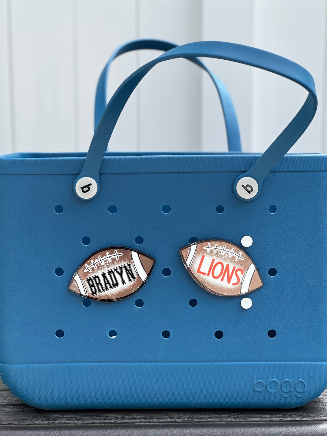 Football Bogg Bag Tag | Bogg Bag for Ball Moms | Custom Team Bag ...