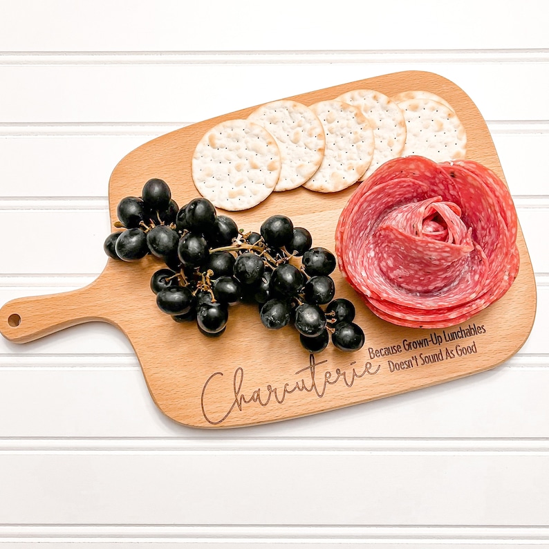 Charcuterie Board Because Adult Lunchables Doesn't Sound - Etsy