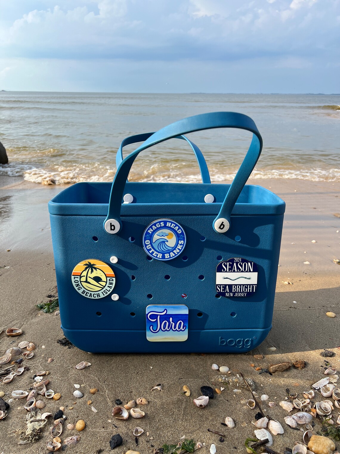 Beach Bag Tag | Personalized Beach Bogg Bag | Summer Bag Custom Tag ...