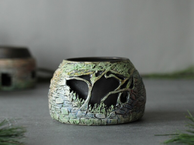 Unique Irish Pottery Gift, Real Irish Cottage, Pottery Irish Cottage ...