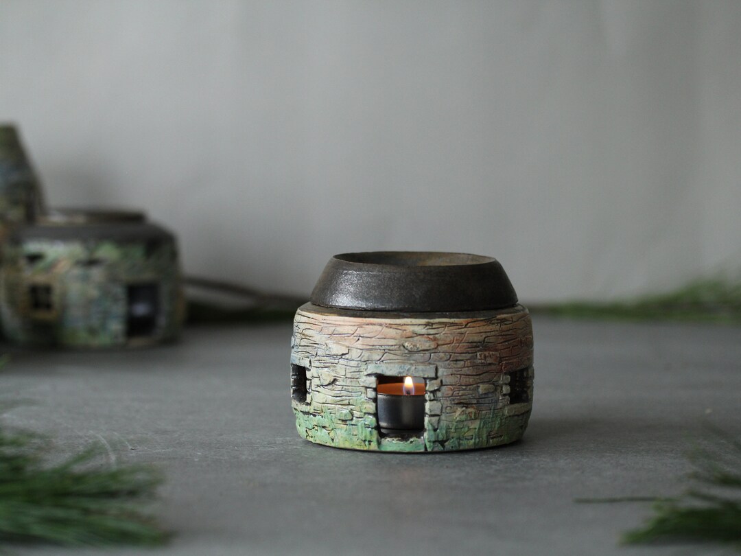 Unique Irish Pottery Gift, Pottery Irish Cottage, Handmade Irish ...