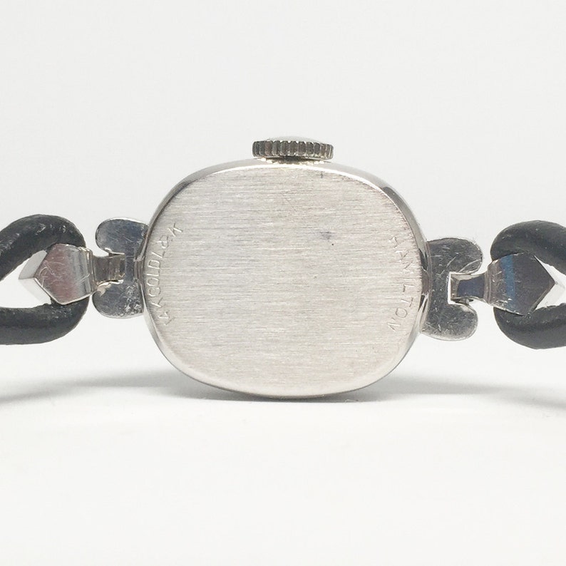 1952 Vintage Hamilton Althea Ladies 14K Gold Cocktail Watch - Etsy