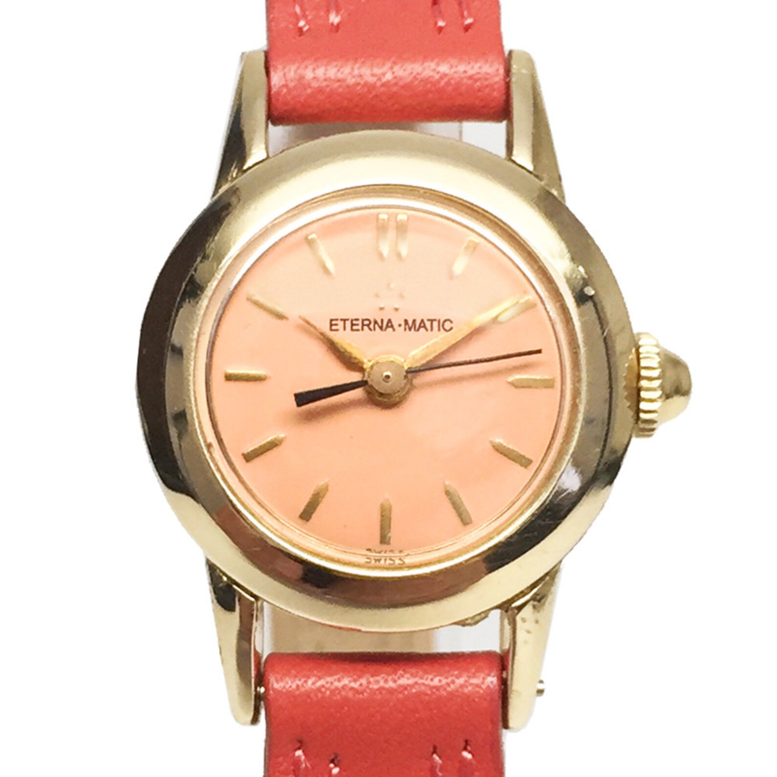 1960s Vintage Eterna Ladies Automatic Watch Eternamatic With Custom ...