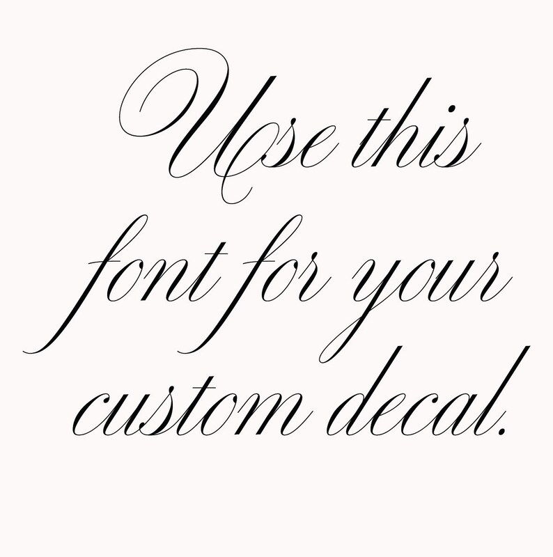 Custom Wall Words Custom Quote Decal Custom Text Decal - Etsy