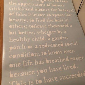 Inspirational quote wall decal vinyl decal vinyl lettering | Etsy