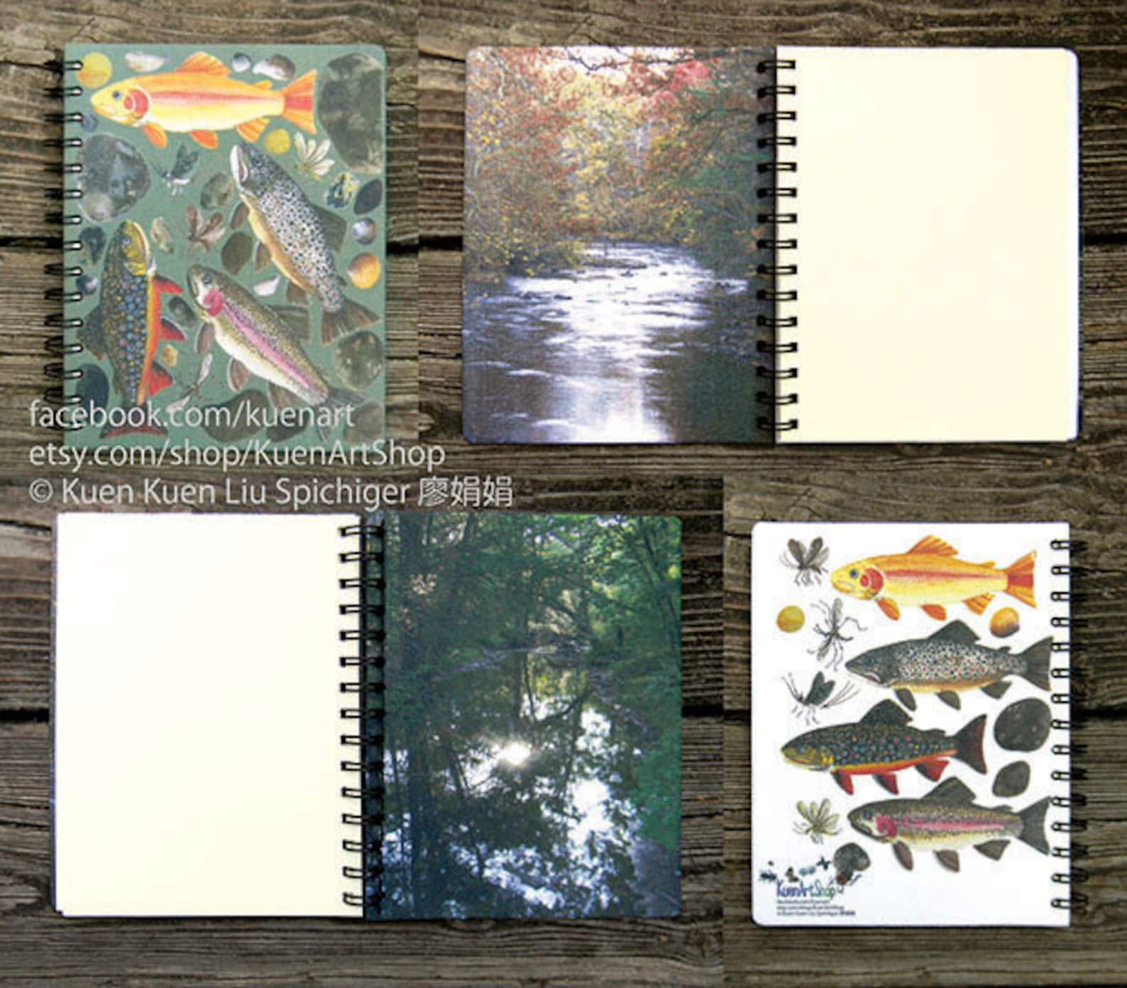 Coverstory: Freshwater Fish Notebook/sketchbook/sketch Book - Etsy