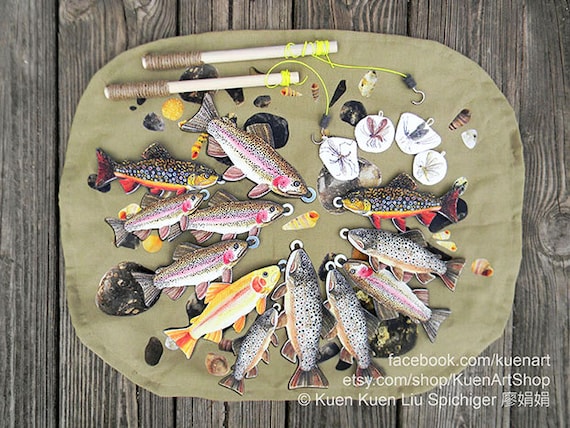 Fishing game with magnets store