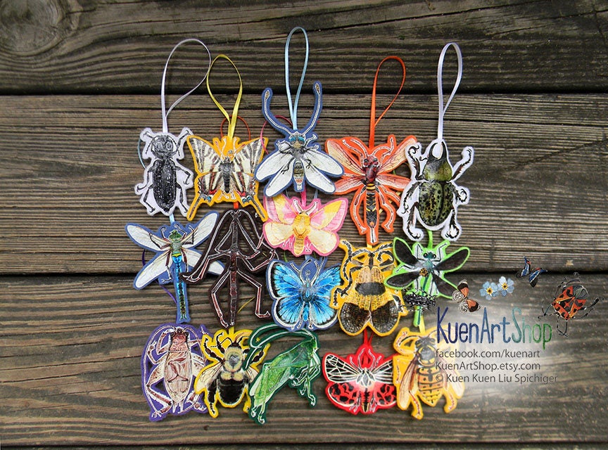 Insect Felt Ornament, Home Car X'mas Christmas Tree Decor Decoration ...