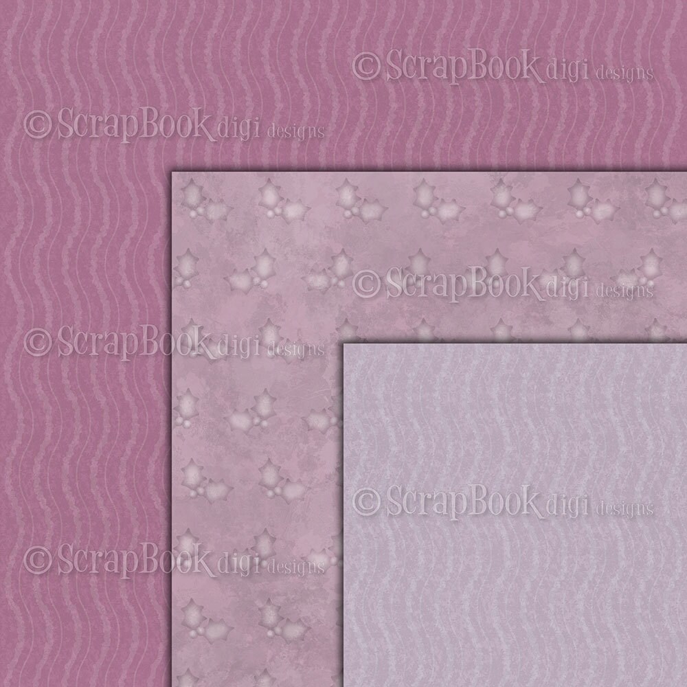 Digital Christmas Paper, Digi Papers, Printable Papers, Digi Kits, High ...