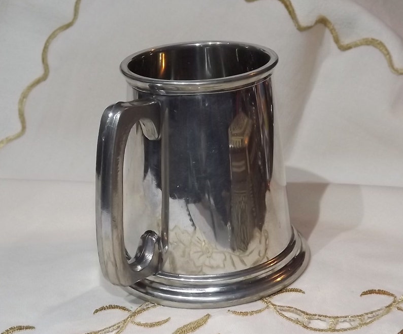 Vintage Sheffield England Pewter Tankard 5oz 150ml | Etsy