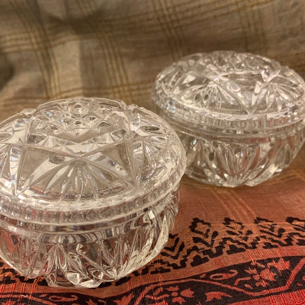 Vintage Round Glass - Etsy