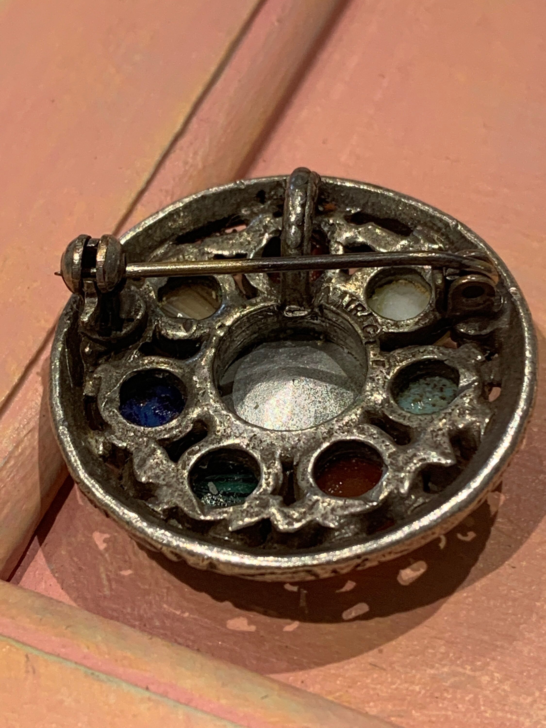 Vintage Miracle Brooch. RARE. Scottish Agate Miracle Pendant, Brooch ...