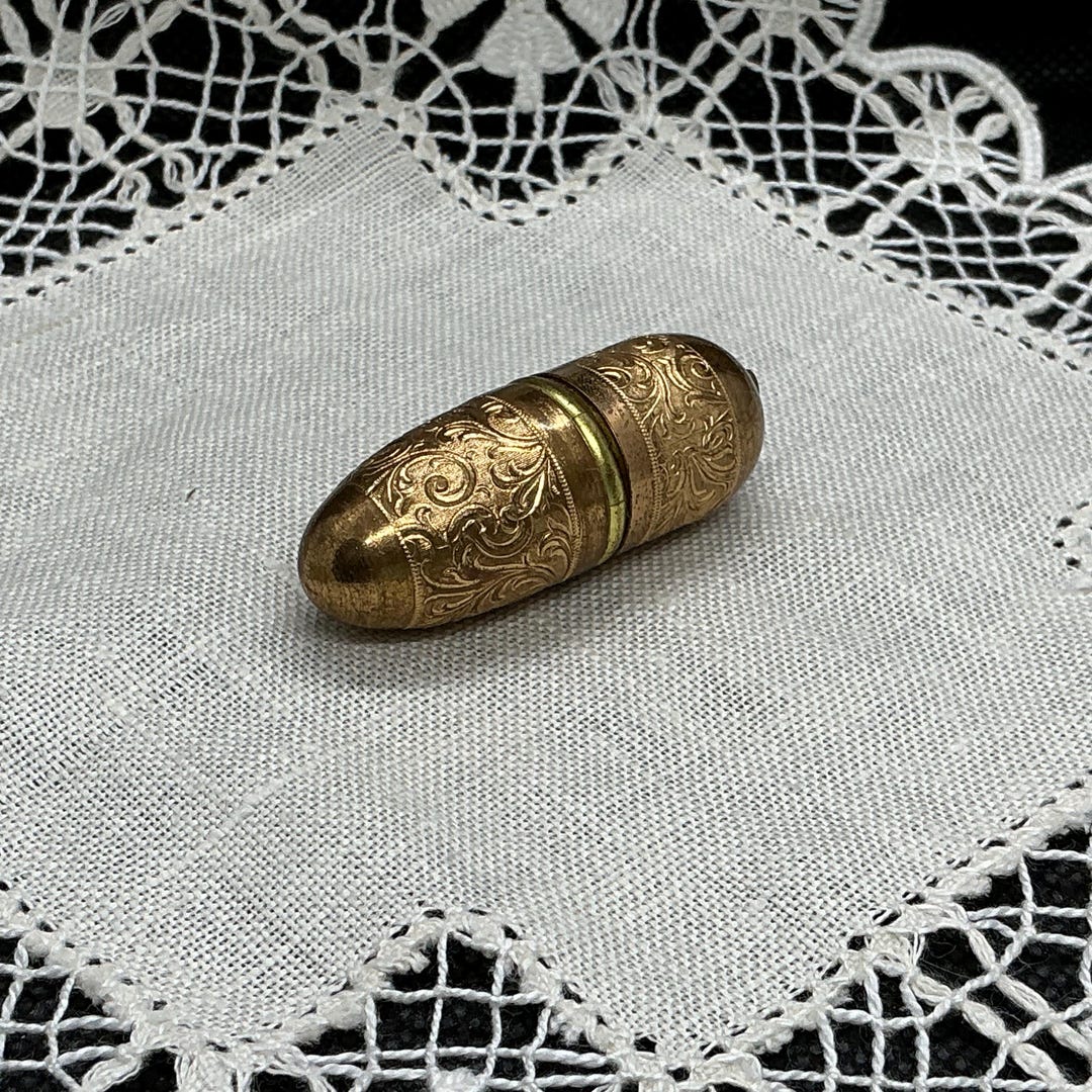 Antique Sewing Etui, Sewing Kit, Thimble Case. - Etsy