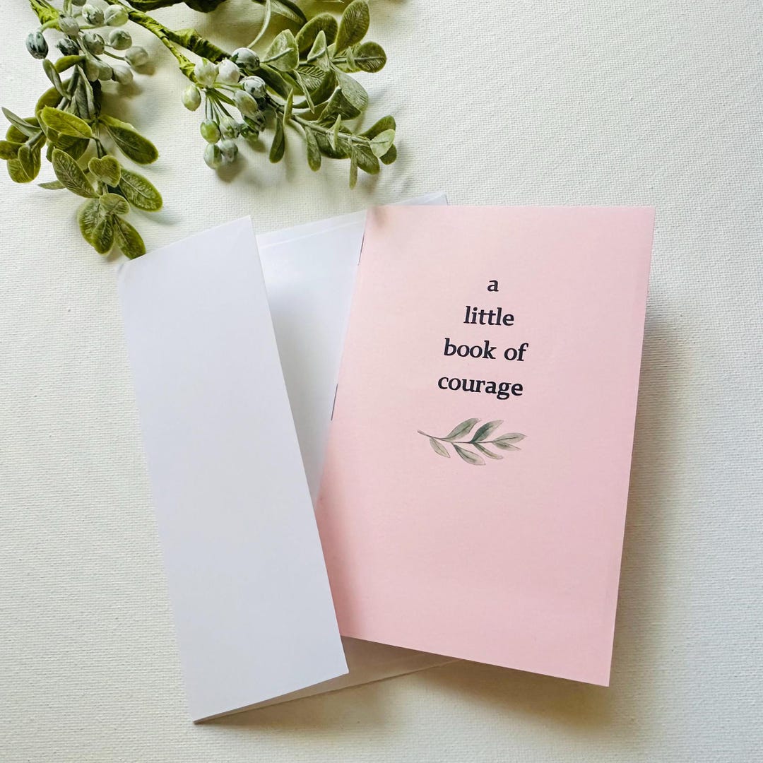 Handmade Scripture Encouragement Booklet - Cancer Support Gift - Etsy