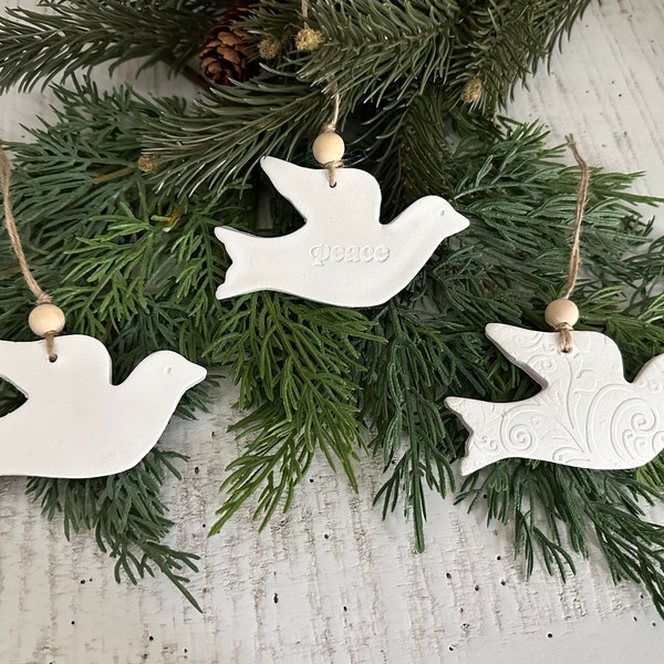 Turtle Dove Ornament - Etsy
