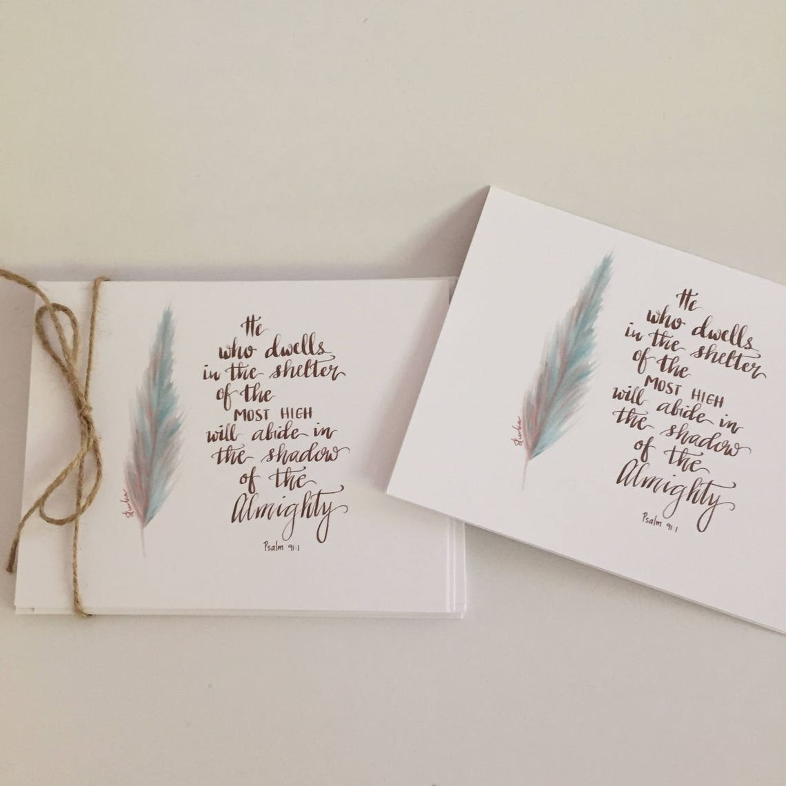 Inspirational Encouragement Card Hand Drawn and Hand | Etsy