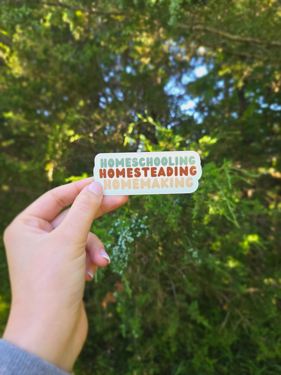 Sticker 3 Inch Water Bottle Sticker Homeschool Encouragement Sticker ...