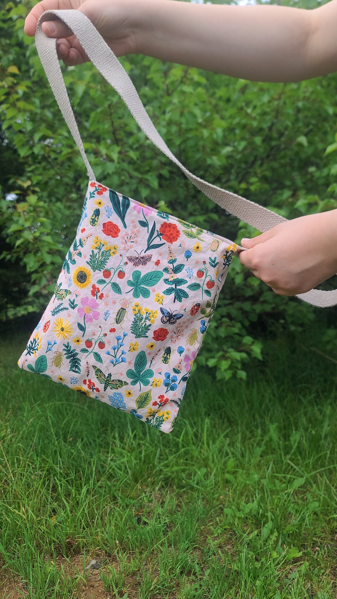 Reversible Scavenger Bag Nature Study Tote Nature Walk Bag Forage ...