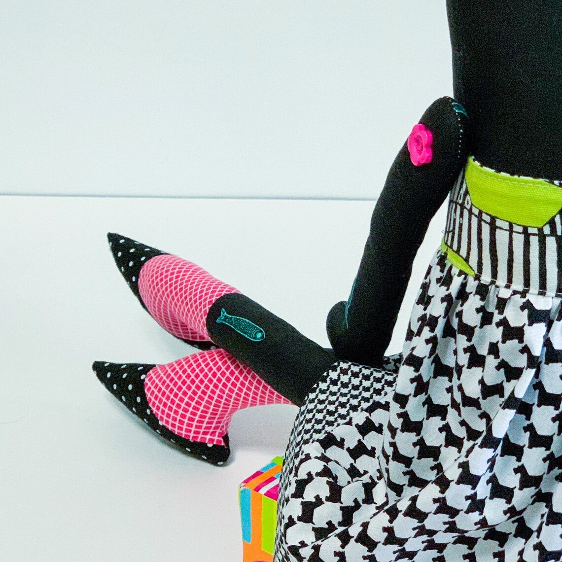 Cat Doll Soft Toy Fabric Toy Children's Toy Handmade - Etsy