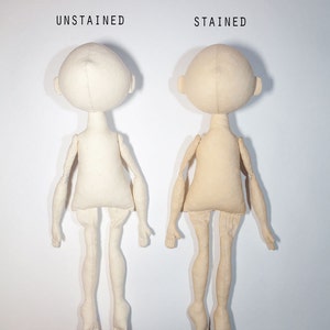 Cloth Doll Body, Rag Doll Body, Body for Crafting, Blank Doll, Stuffed ...