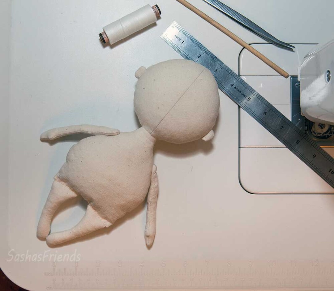 Cloth Doll Body, Rag Doll Body, Body for Crafting, Cloth Doll Body for ...