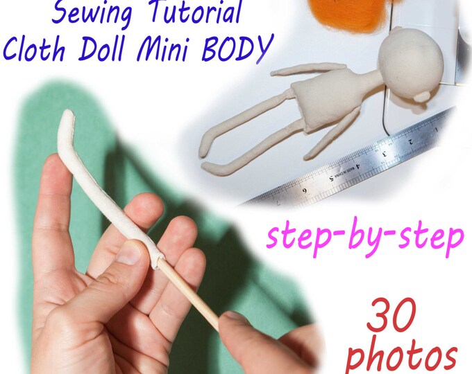 PDF Cloth Doll Body Pattern Dolls Body Sewing Pattern Pdf | Etsy