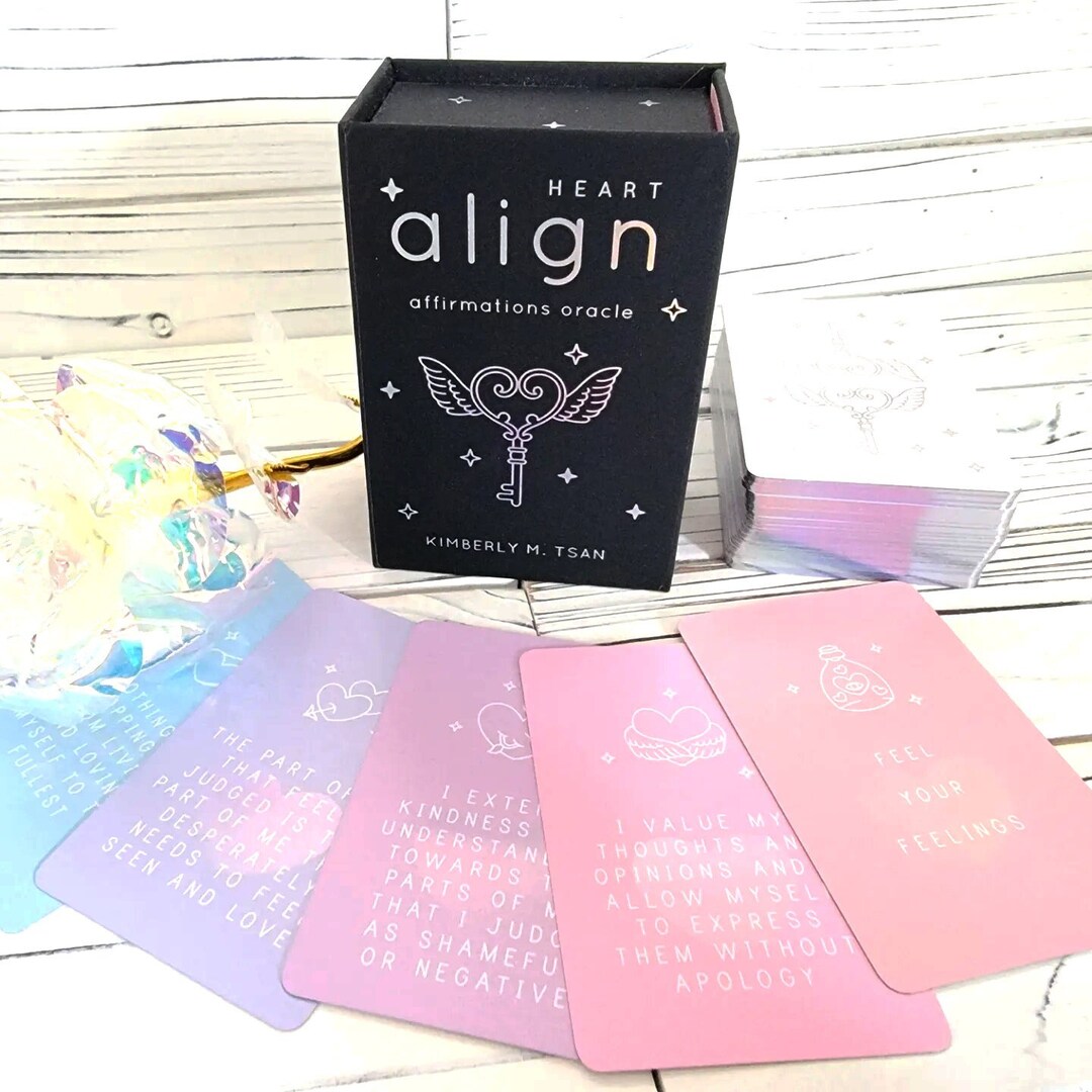 Align: Heart Affirmations Oracle - Etsy