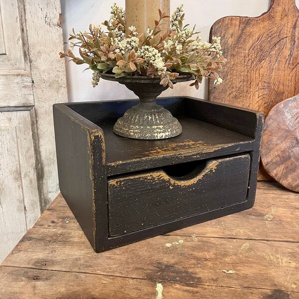 Primitive Box - Etsy