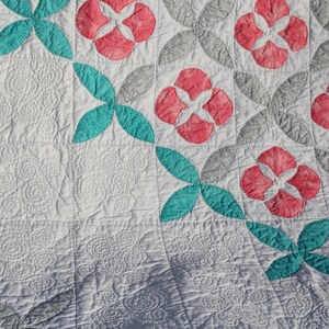 PDF Quilt Pattern Modern Orange Peel Clamshell Applique Queen - Etsy