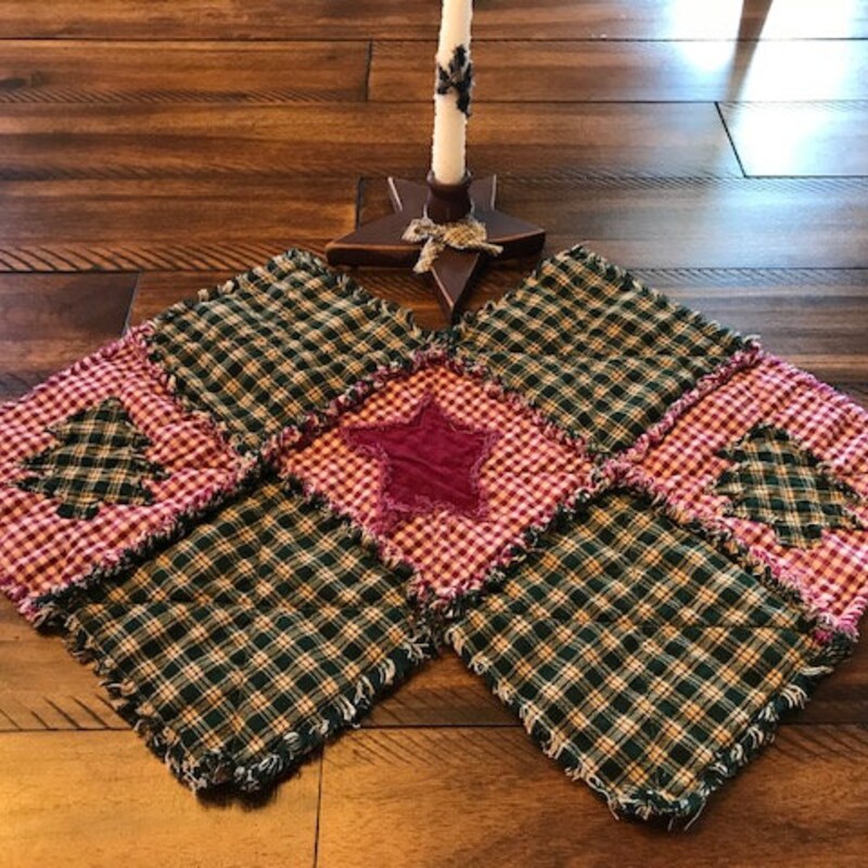 Primitive Candle Mat - Etsy