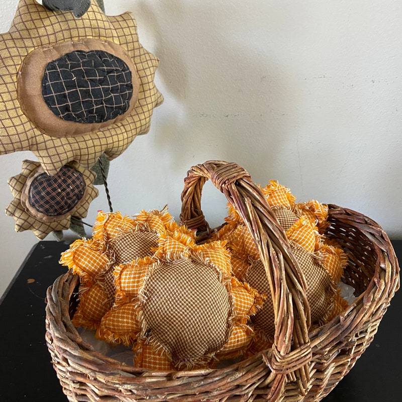 Primitive Sunflower - Etsy