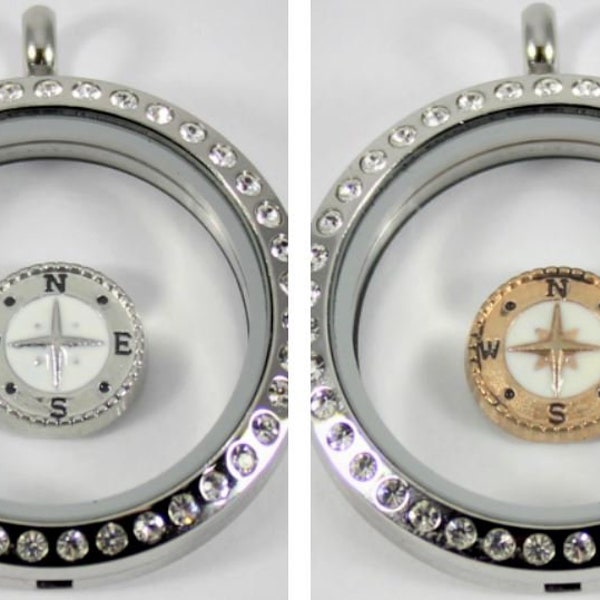 Compass Locket - Etsy