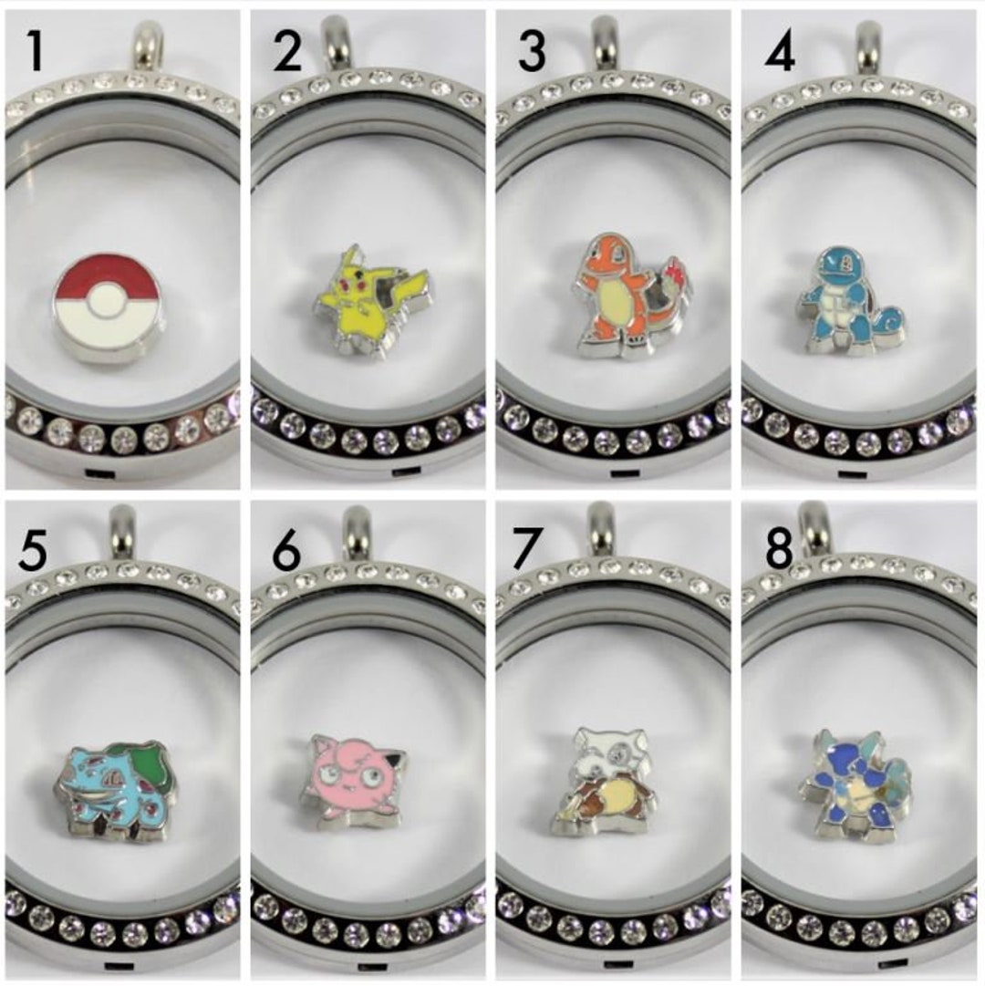 Pokemon Floating Charm for Glass Locket - Etsy