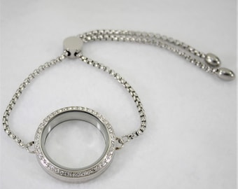 Locket Bracelet - Etsy