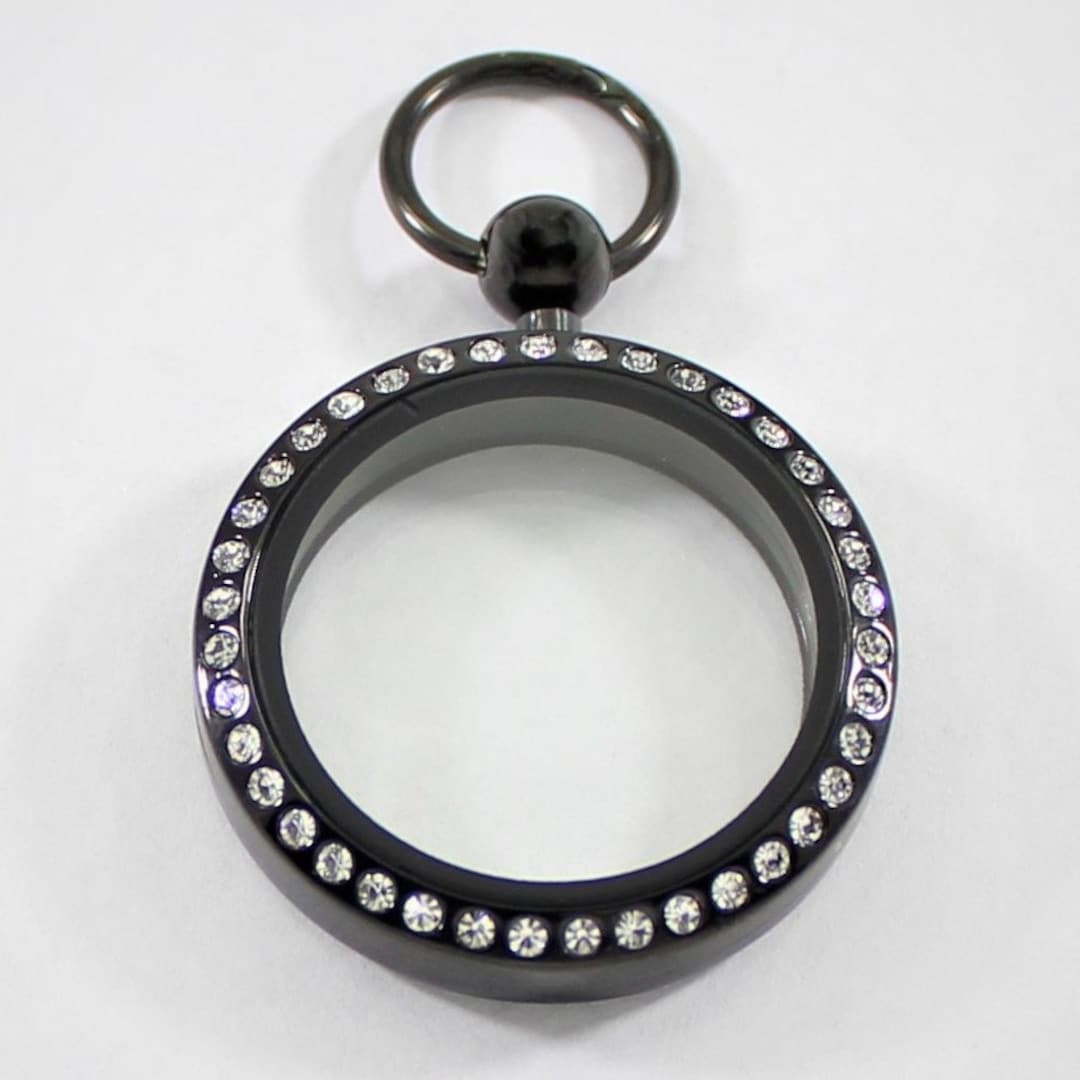 30mm Floating Locket / Glass Locket / Memory Locket Pocket Watch ...