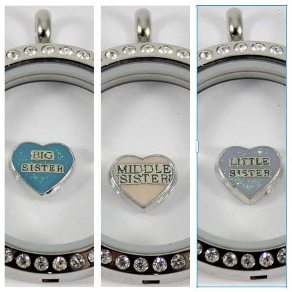 Big Sister Charm - Etsy