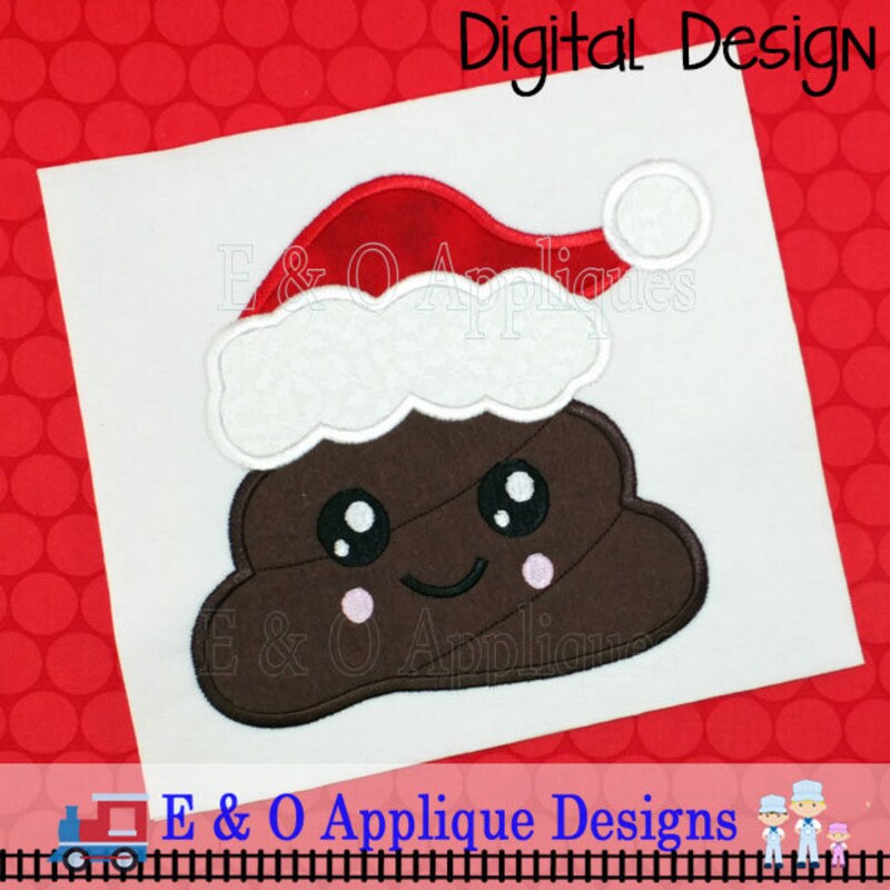 Poop Emoji Santa Hat - Etsy