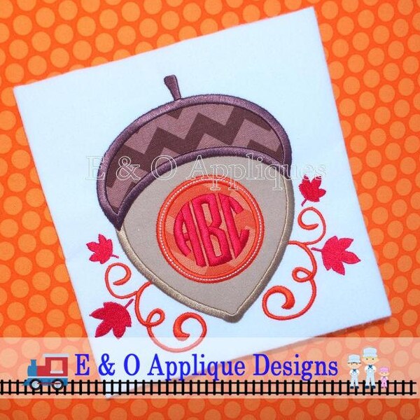 Acorn Applique - Etsy