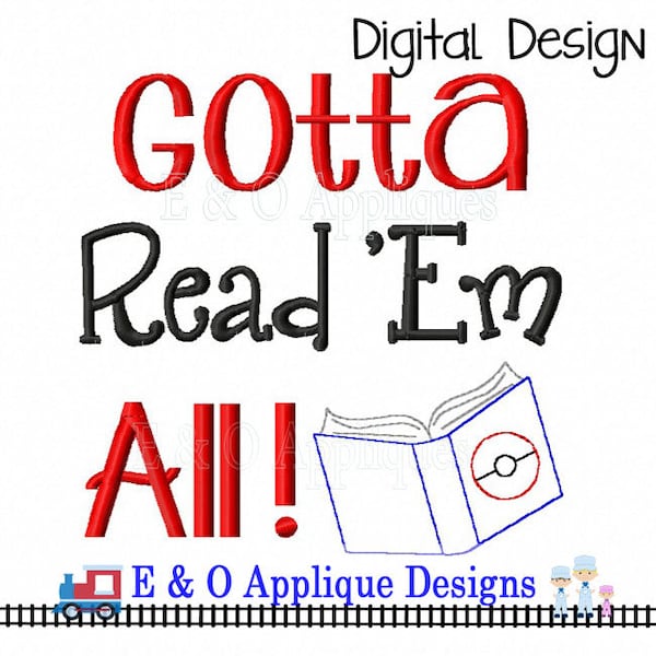 Reading Embroidery - Etsy