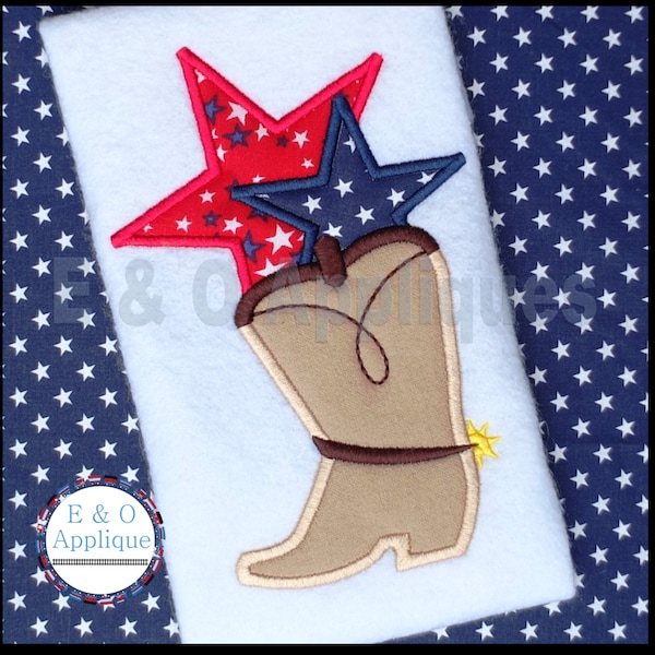 Cowboy Applique - Etsy