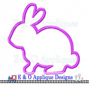 Bunny Applique Design, Set, Easter Applique Design, Bunny Monogram ...