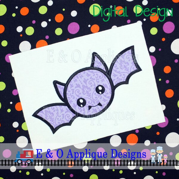 Bat Applique - Etsy